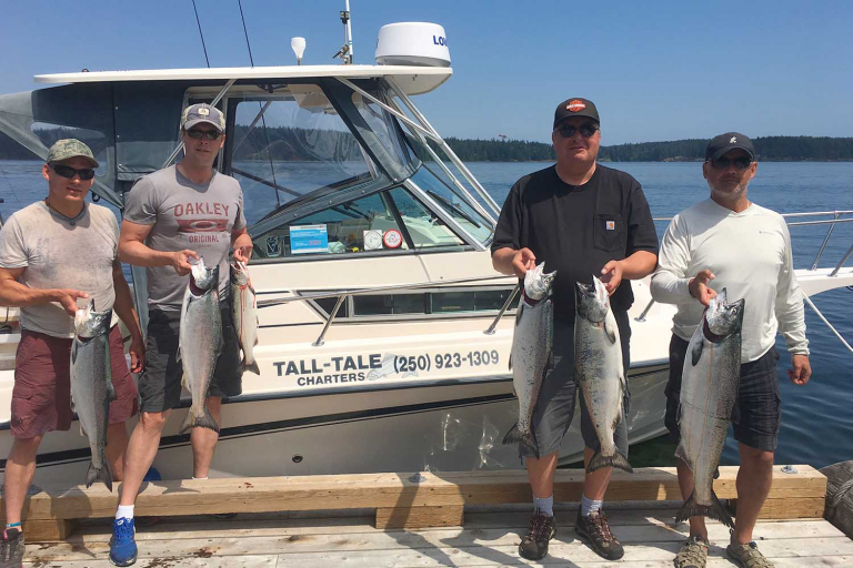 Salmon Fishing - Tall Tale Charters